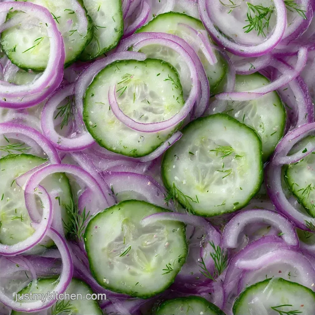Easy Cucumber Salad in 10 Minutes - Just My Kitchen